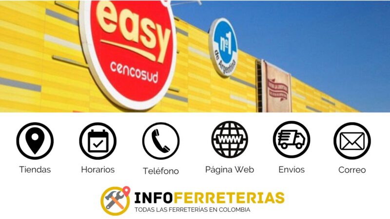 Ferreterías Easy - Ferreterías y cerrajeros en Colombia